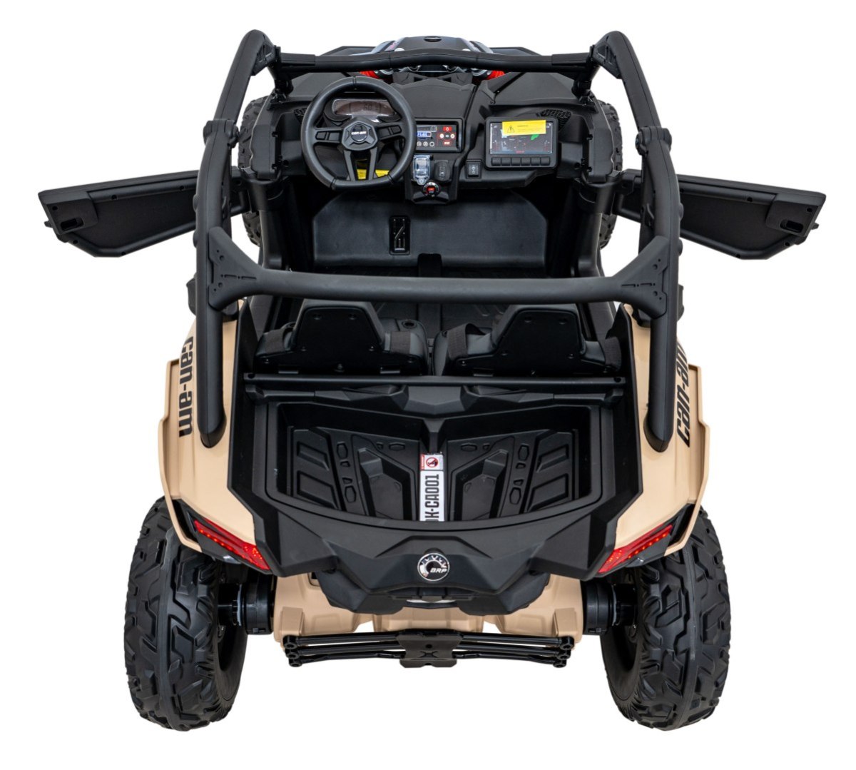 Buggy CAN-AM Maverick 3 Czarny + KHAKI 4x200W 24V DK-CA001